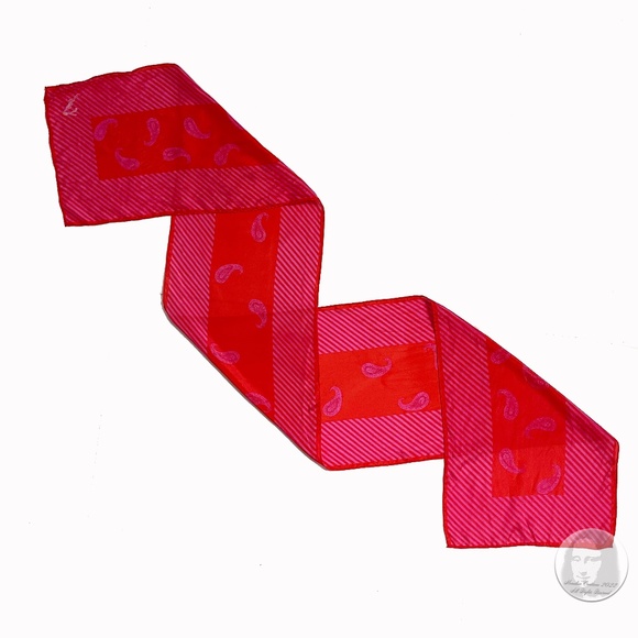 Kenzo | Accessories | Kenzo Scarf Long Stole Shawl Silk Chiffon Pink ...